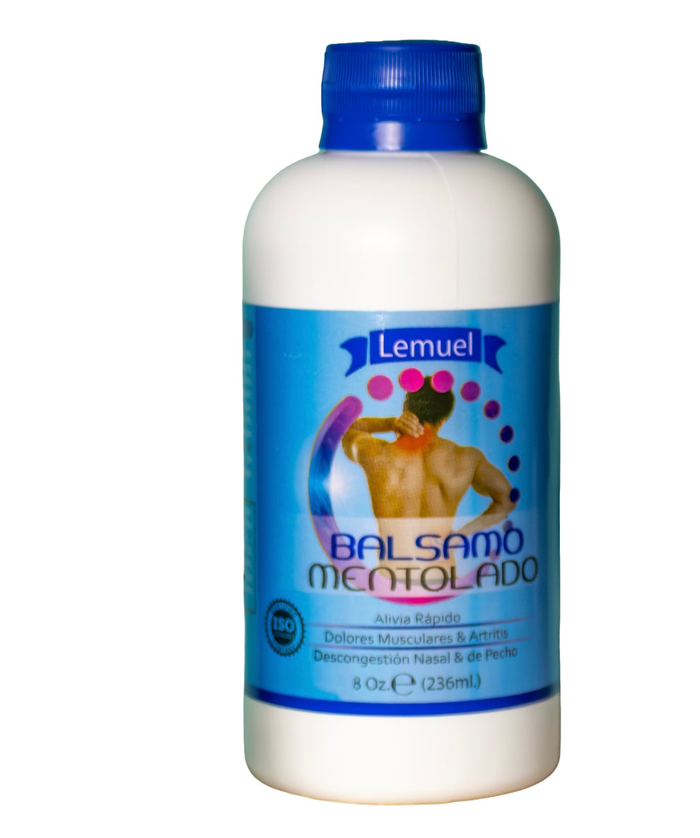 Bálsamo mentolado 8 oz – Laboratorios Lemuel