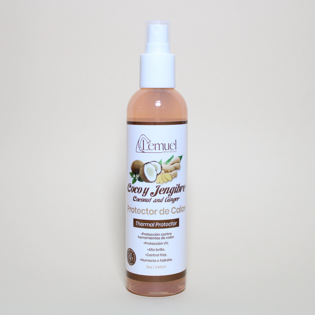 Protector Térmico Coco y Jengibre – Laboratorios Lemuel